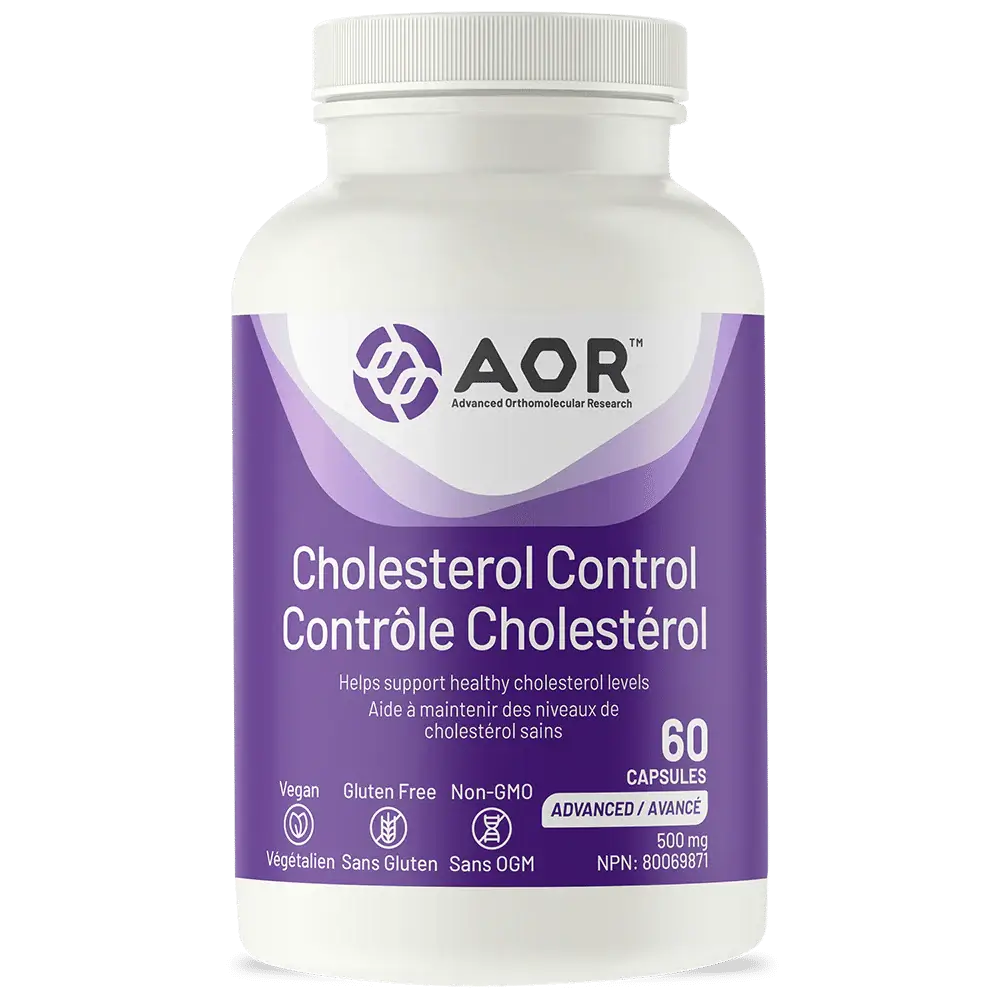 AOR Cholesterol Control 500 mg 60 Caps – Bergamot Extract — Village ...