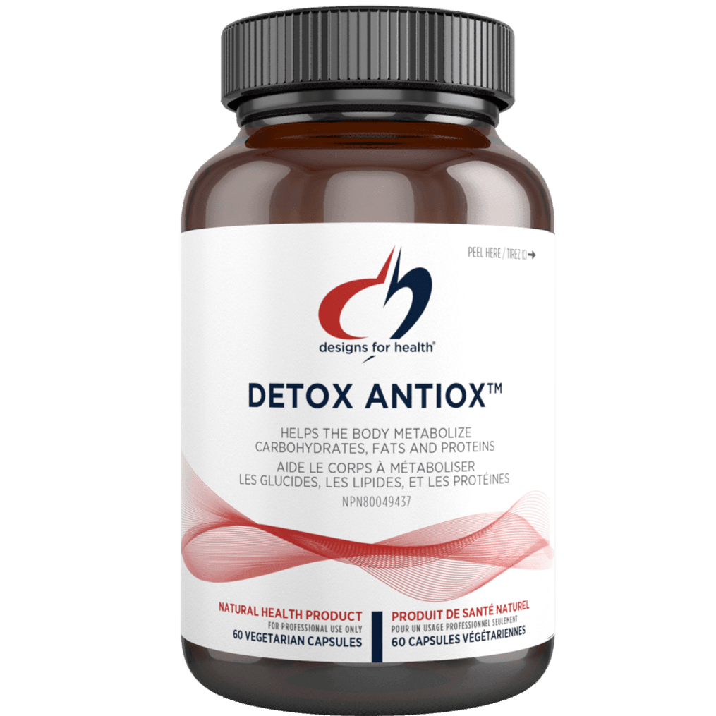 Designs for Health Detox Antiox 60 Veg Capsules — Village Vitamin Store