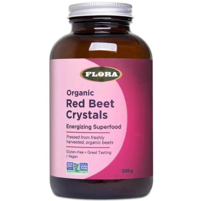 Flora Organic Red Beet Crystals 200g – Village Vitamin Store