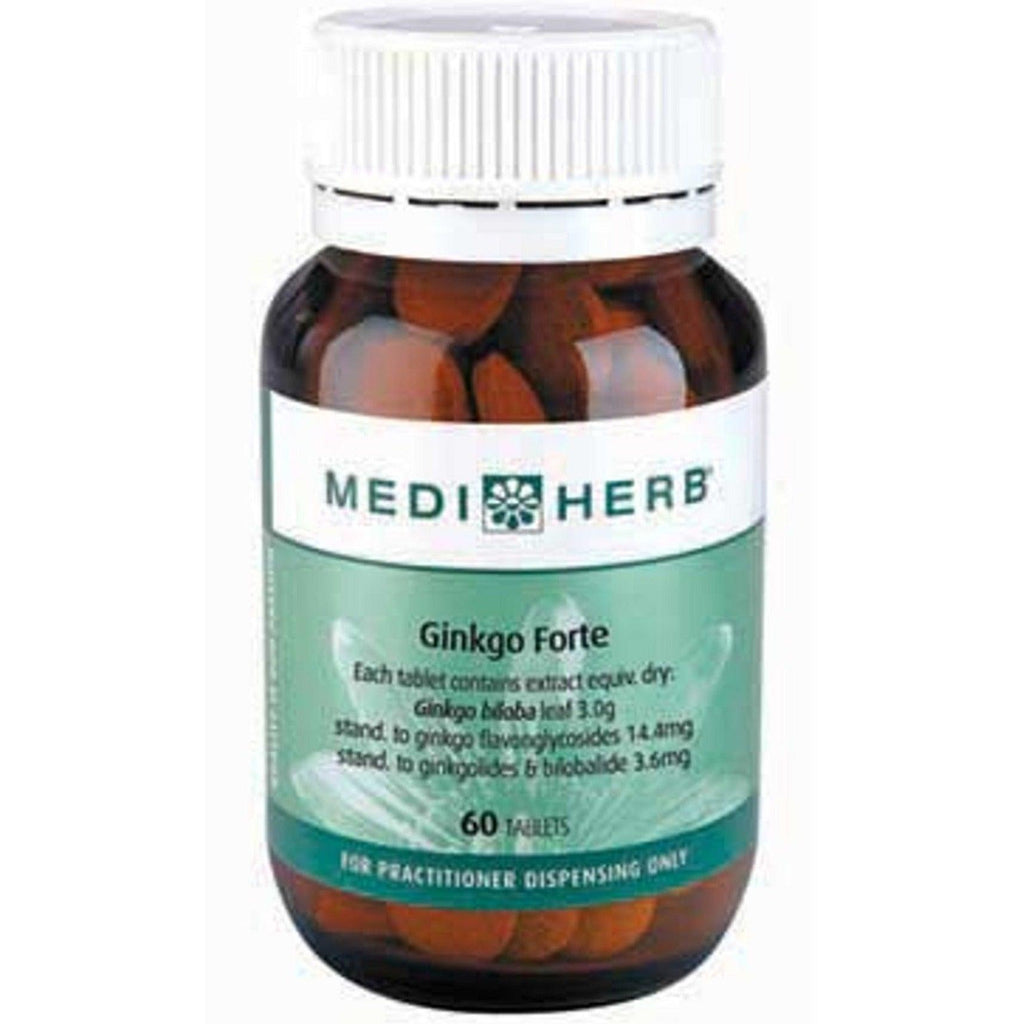 MediHerb Ginkgo Forte 60 Tablets – Village Vitamin Store