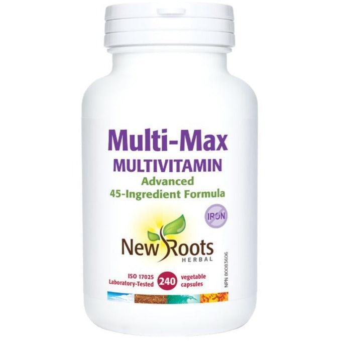 New Roots Multi-Max Multivitamin 240 Veggie Caps – Village Vitamin Store