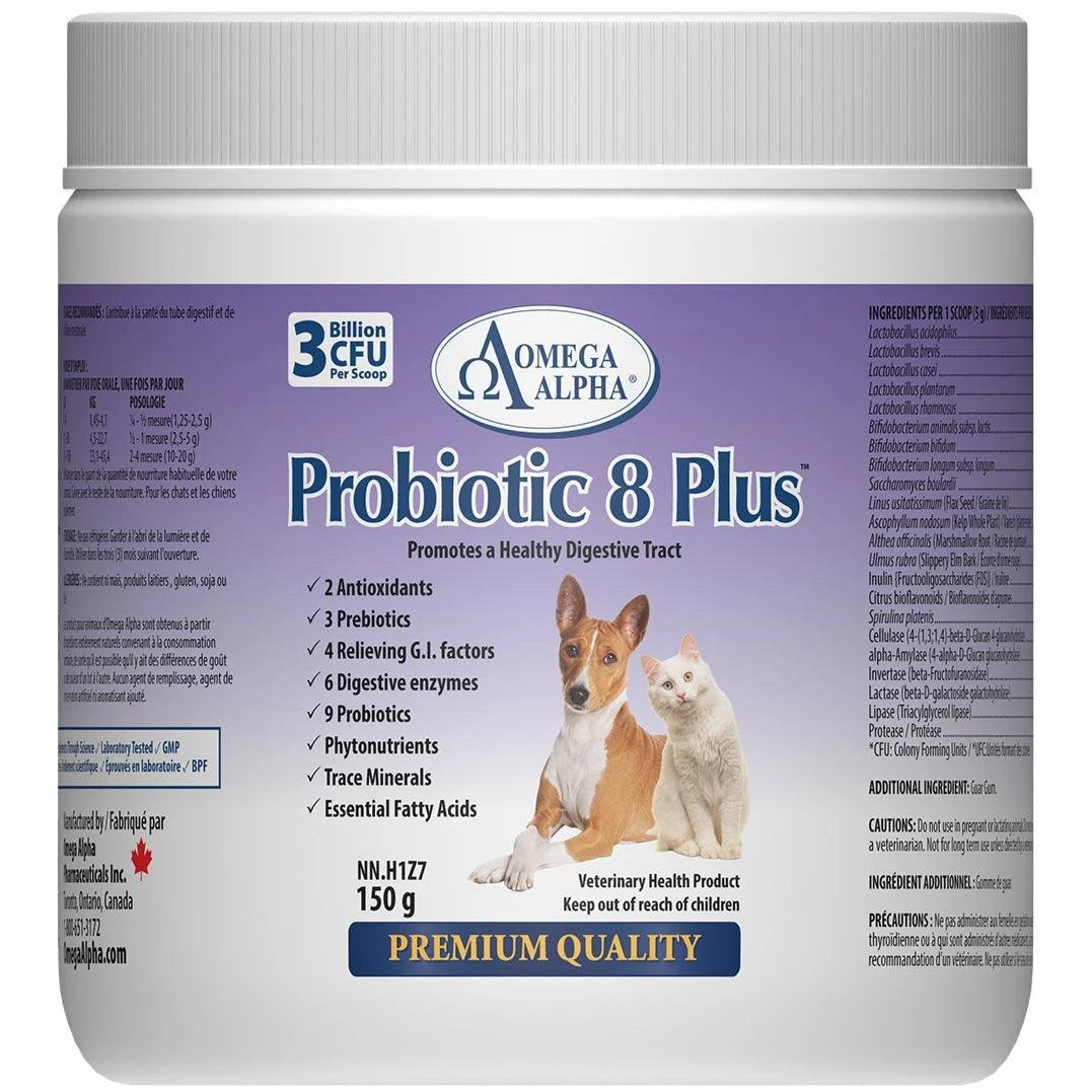 Omega Alpha Probiotic 8 Plus 150g | Village Vitamin Store Canada