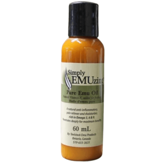 Simply EMUzing Pure Emu Oil – 60mL | Village Vitamin Store Canada