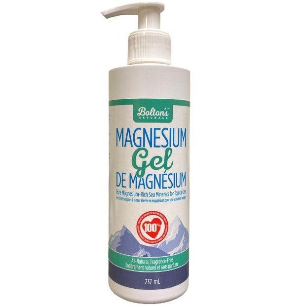 Bolton's Naturals Magnesium Gel 237mL | Village Vitamin Store Canada