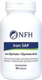 NFH Iron SAP 60 Caps – Village Vitamin Store