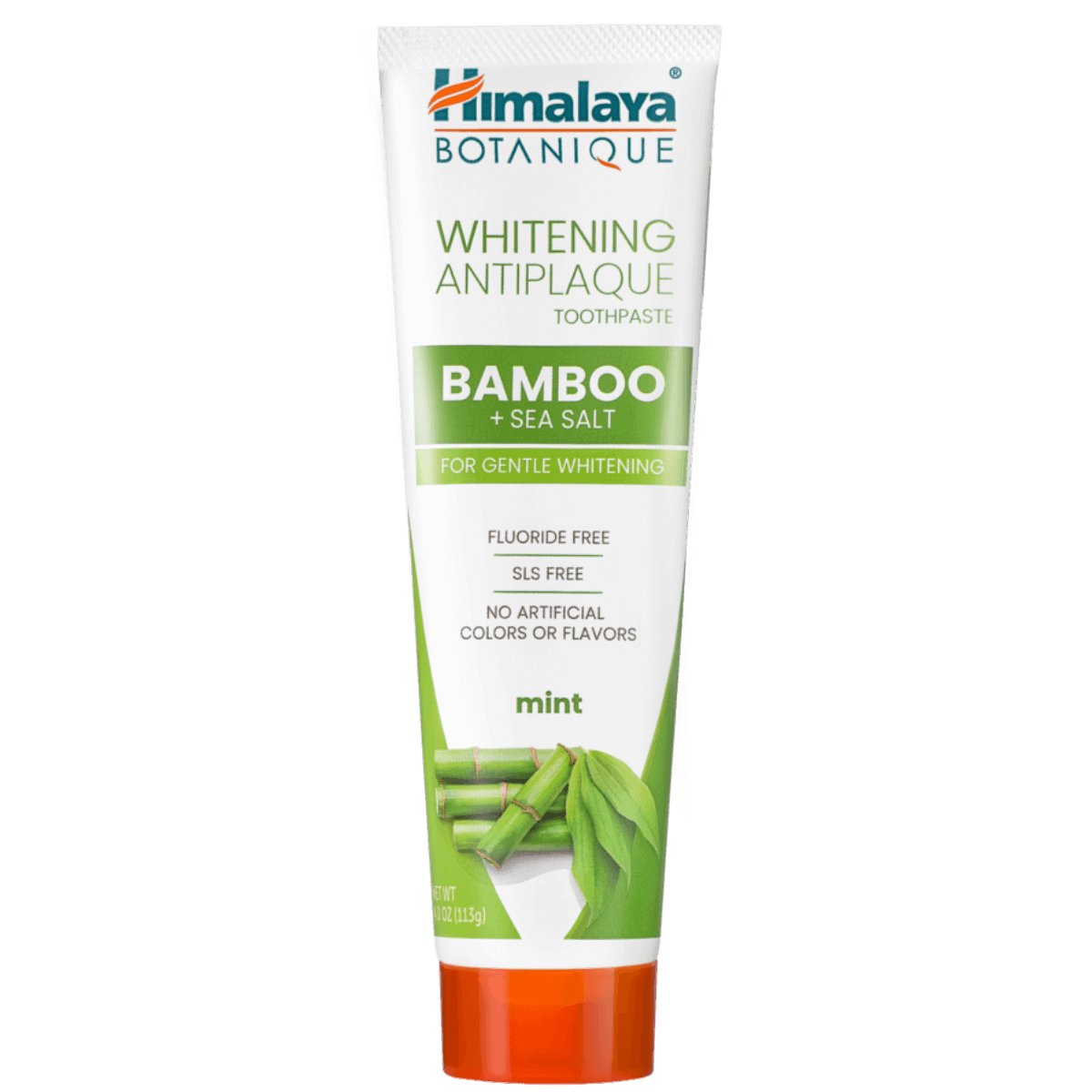 Himalaya Toothpaste - Whitening Mint with Bamboo + Sea Salt 113g ...